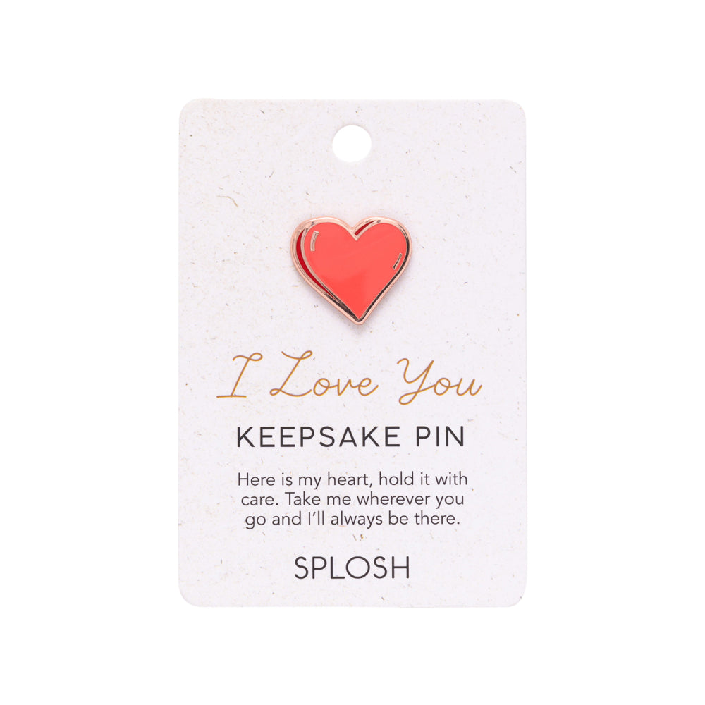 Splosh Keepsake Pins - I Love You – Nextra Bateau Bay